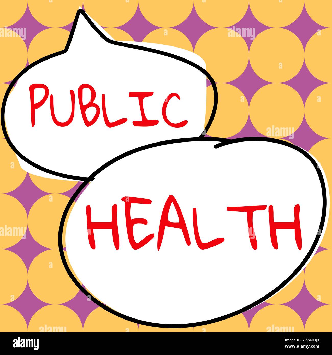 Hand writing sign Public Health, Internet Concept Promoting healthy ...