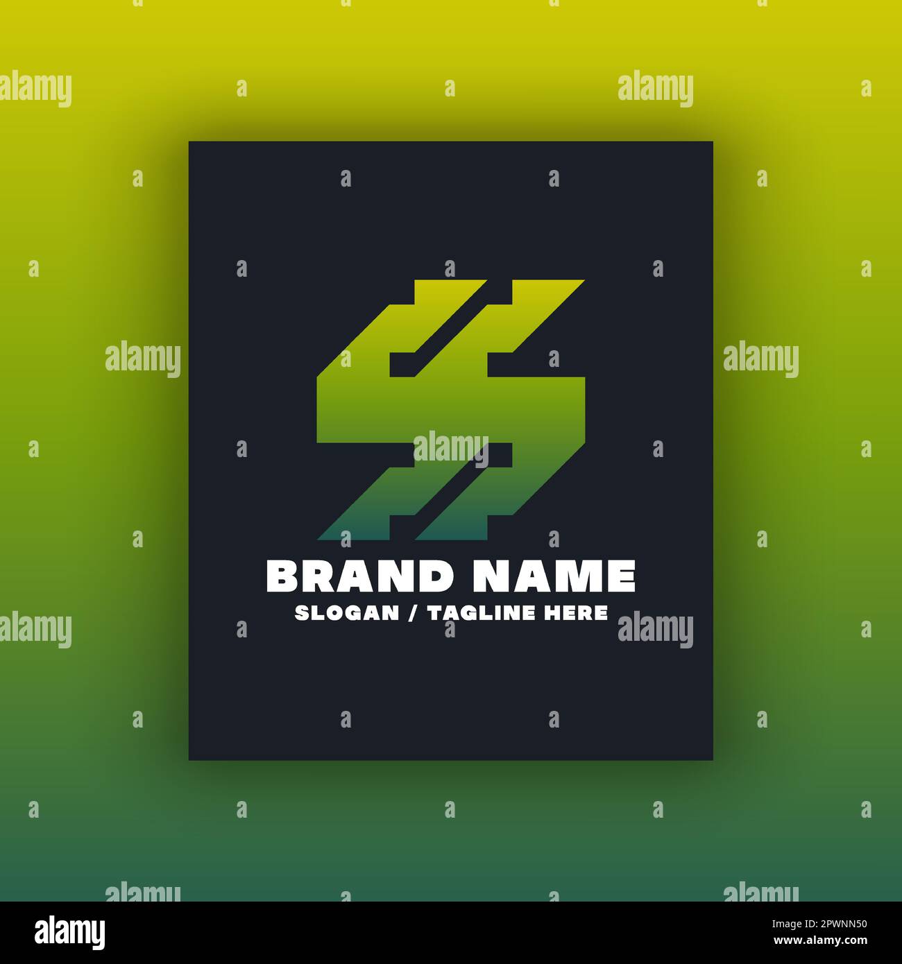 Letter SS logo design template. Editable, resizable, vector ...