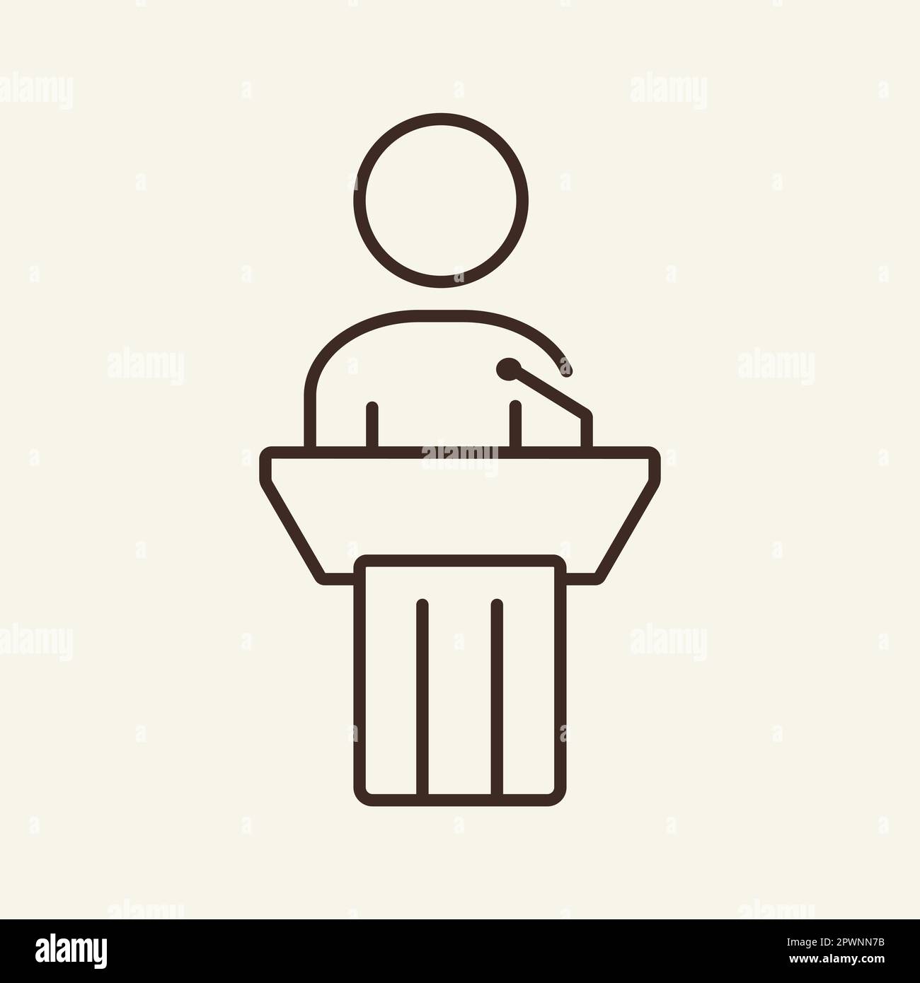 Eyewitness line icon Stock Vector Image & Art - Alamy