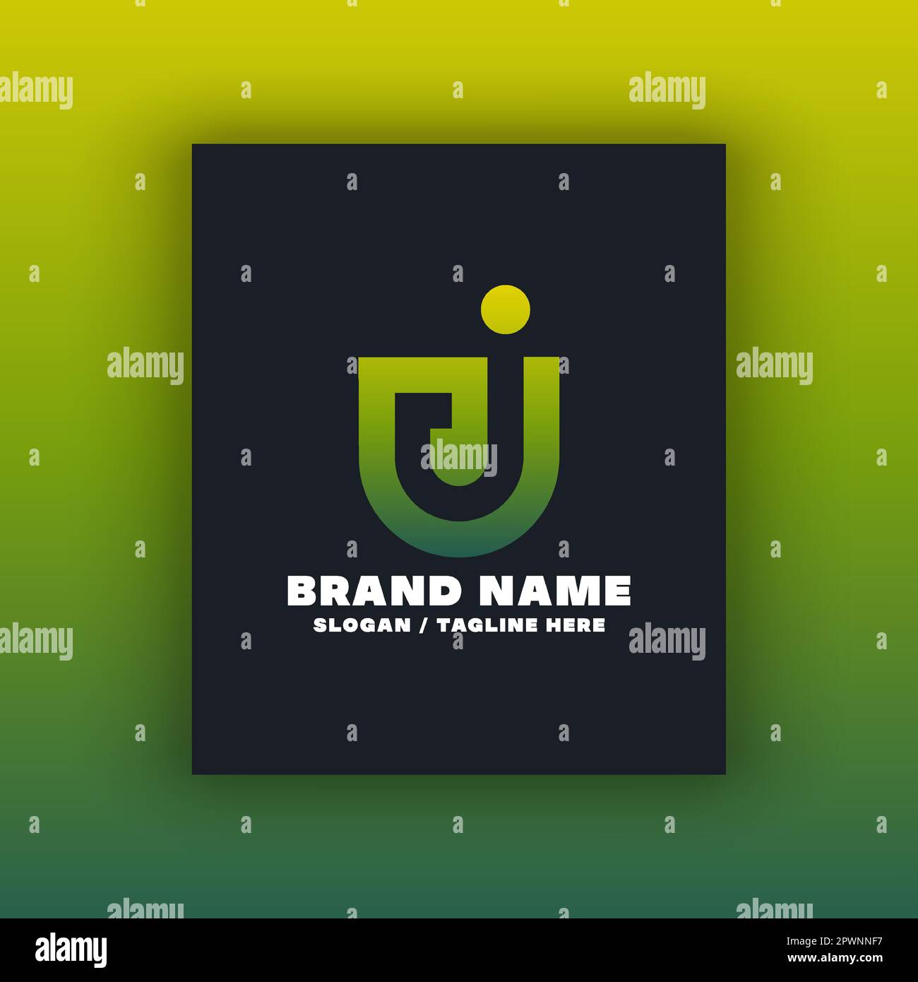 Letter J logo design template. Editable, resizable, vector illustration ...