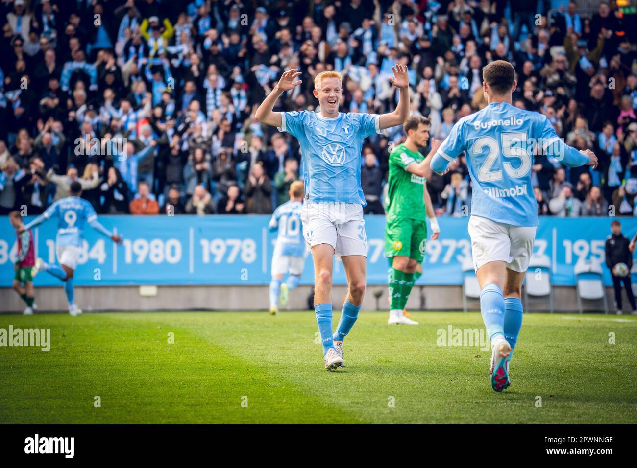 Hugo larsson celebrating hi-res stock photography and images - Alamy