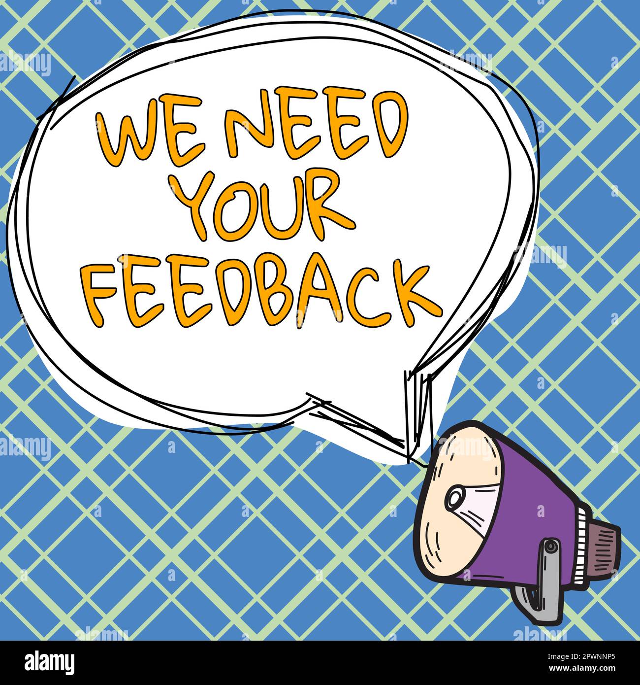 Conceptual display We Need Your Feedback, Business idea Give us your ...