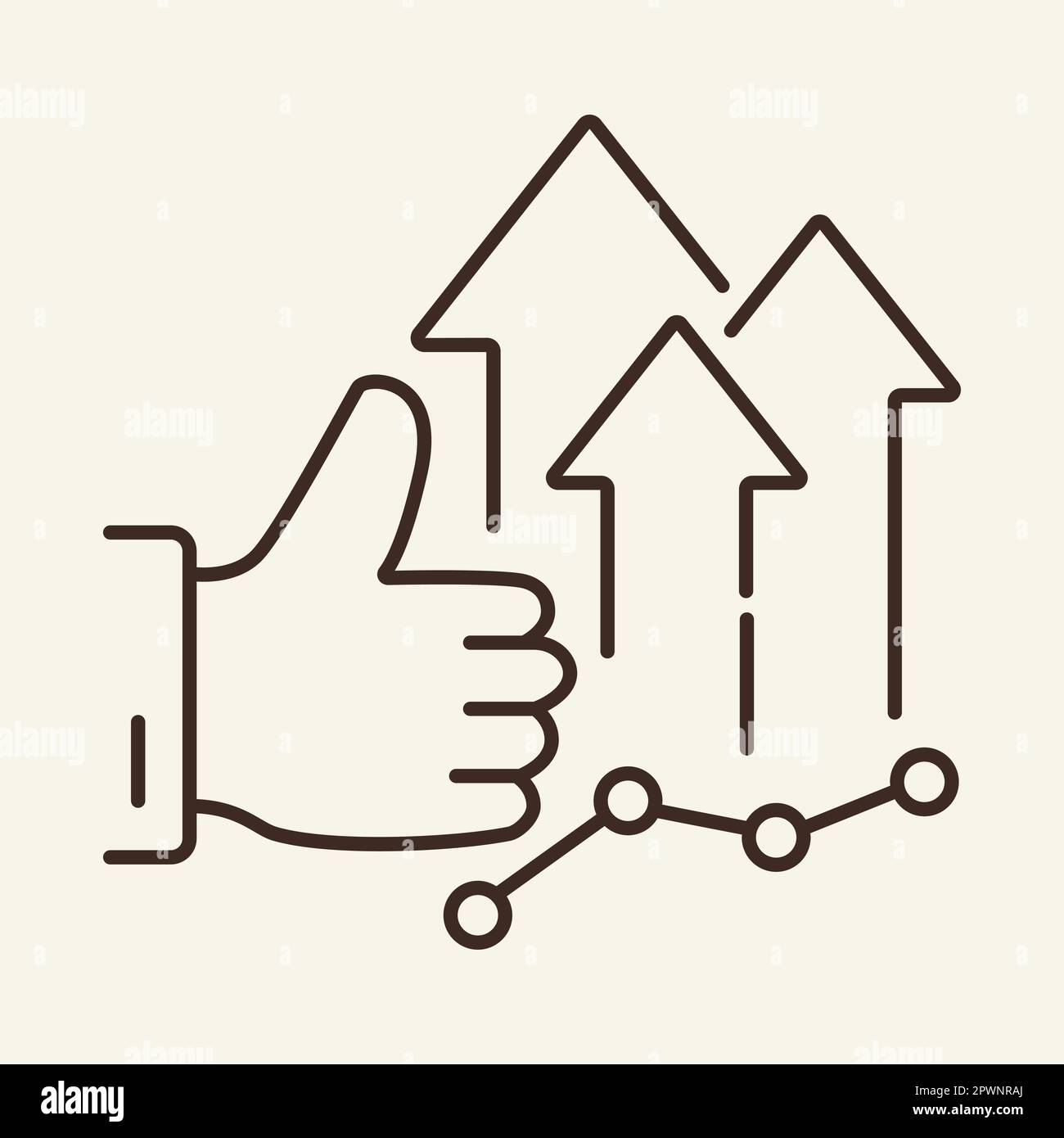 Uptrend minimal hi-res stock photography and images - Alamy