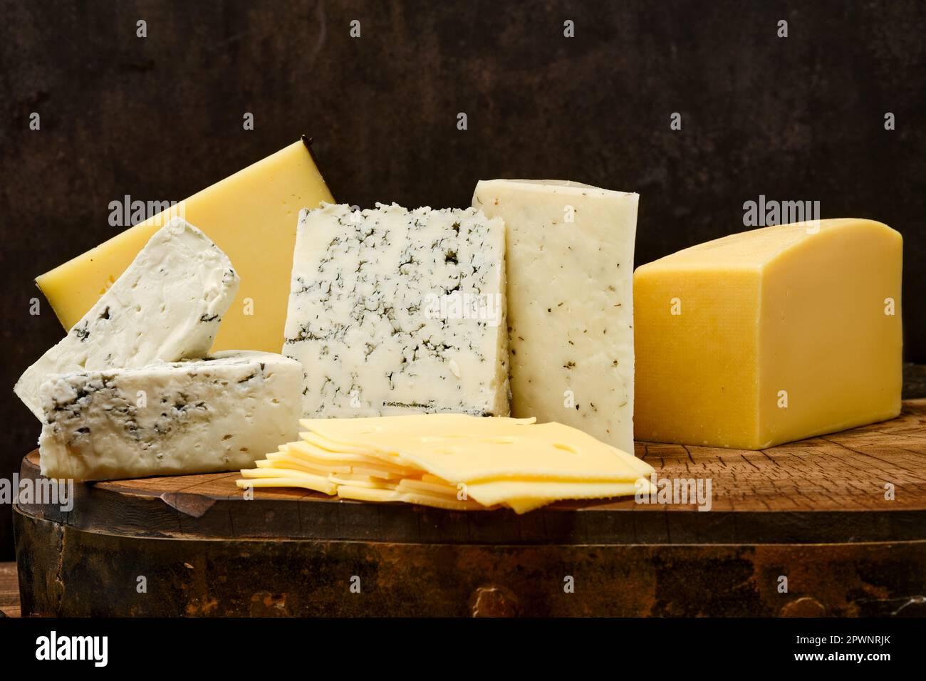 Different cheese block hi-res stock photography and images - Alamy