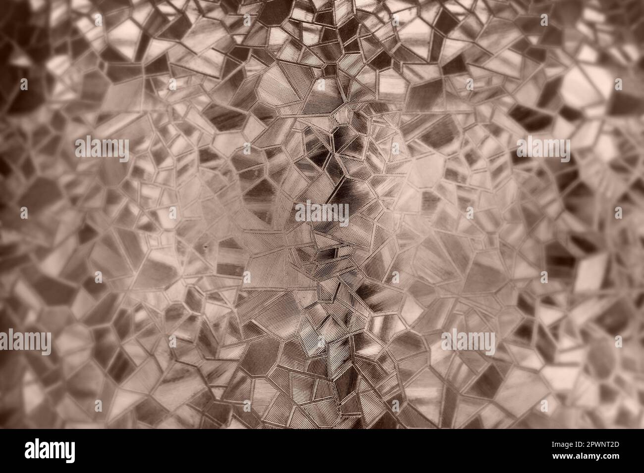 Embossed glass background. Corrugated glass sepia monochrome ...