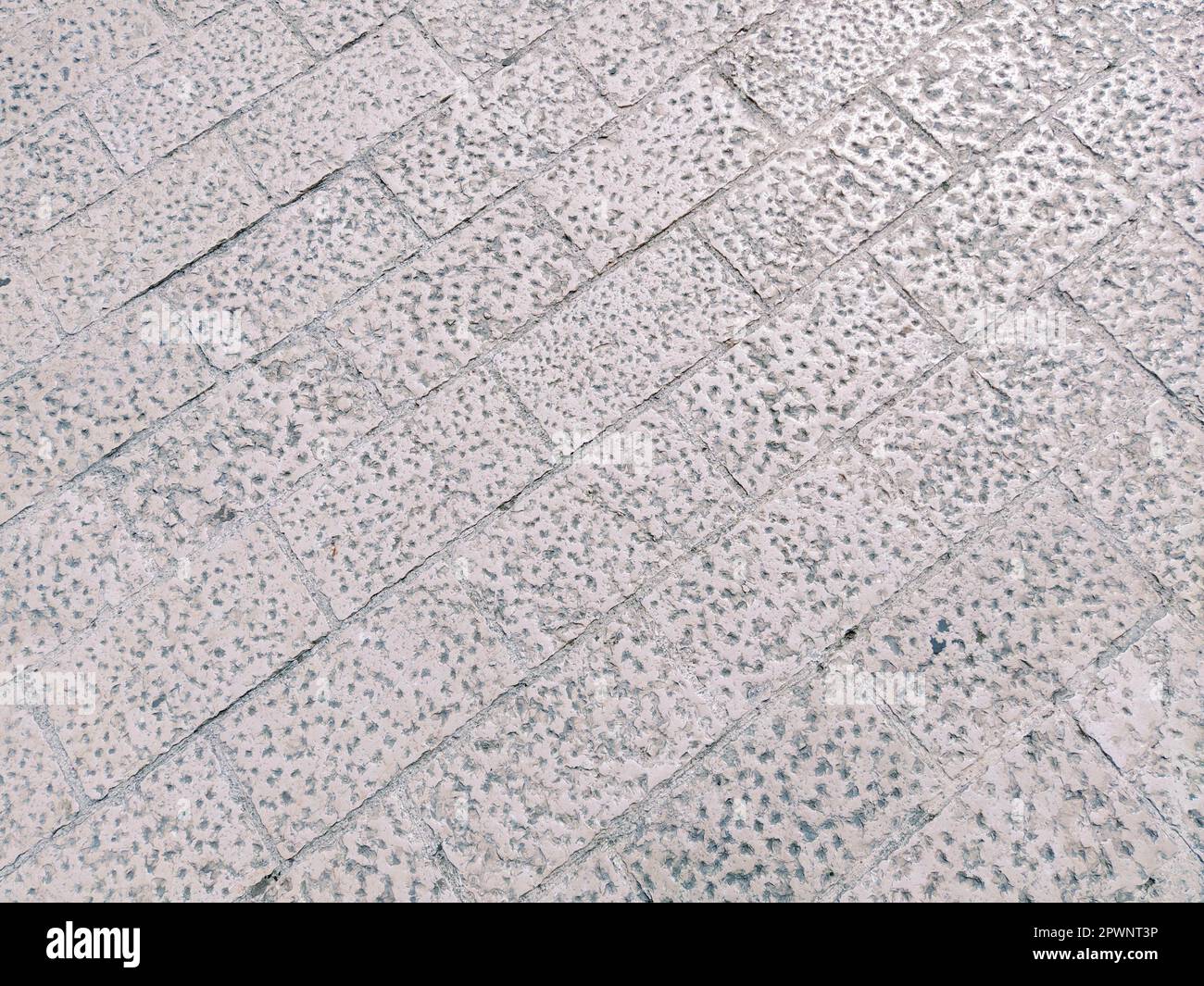 Marble floor on the street, Dubrovnik, Croatia. Antique masonry tiles ...
