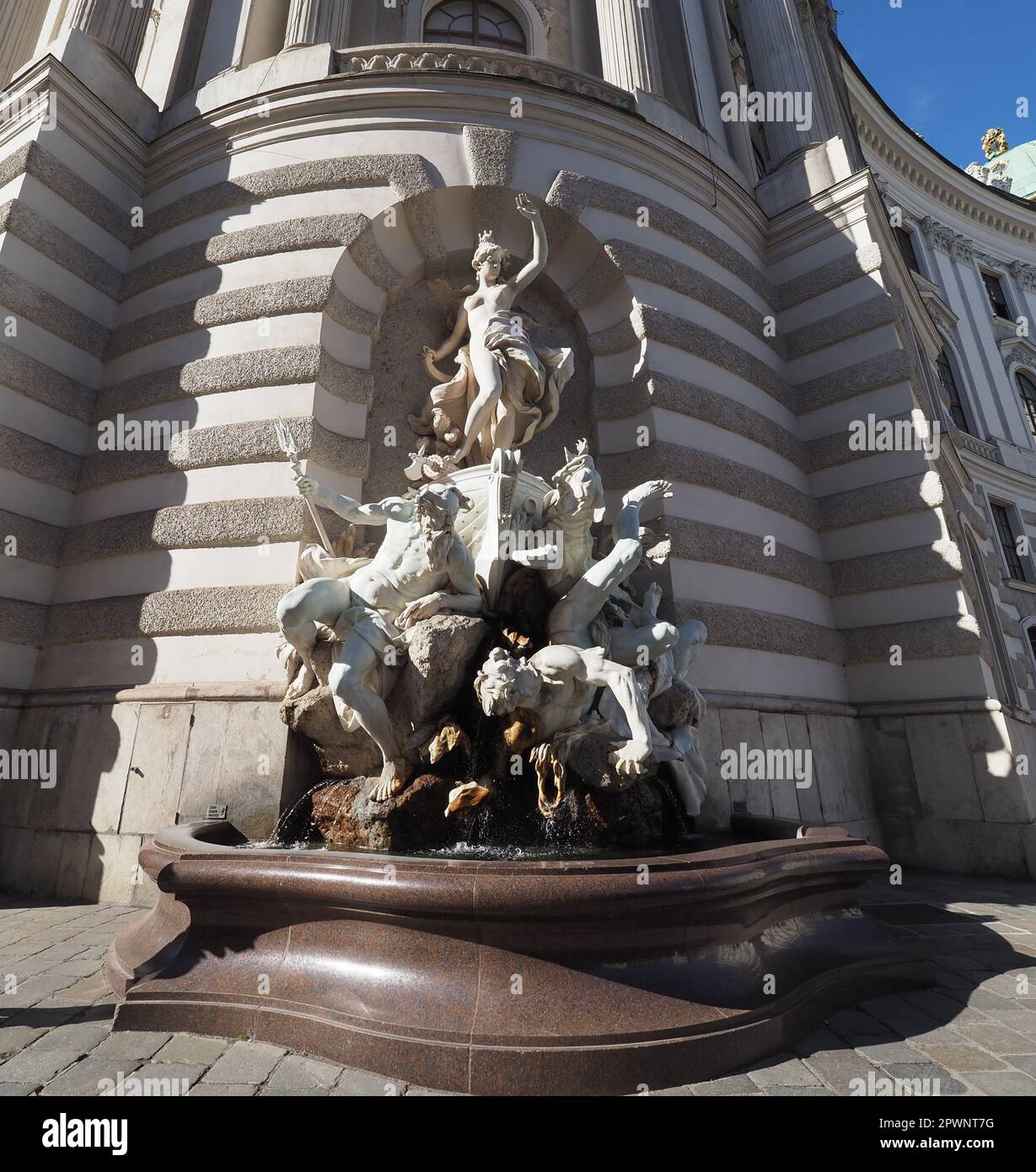 Die Macht zur See translation The power at Sea fountain by sculptor ...