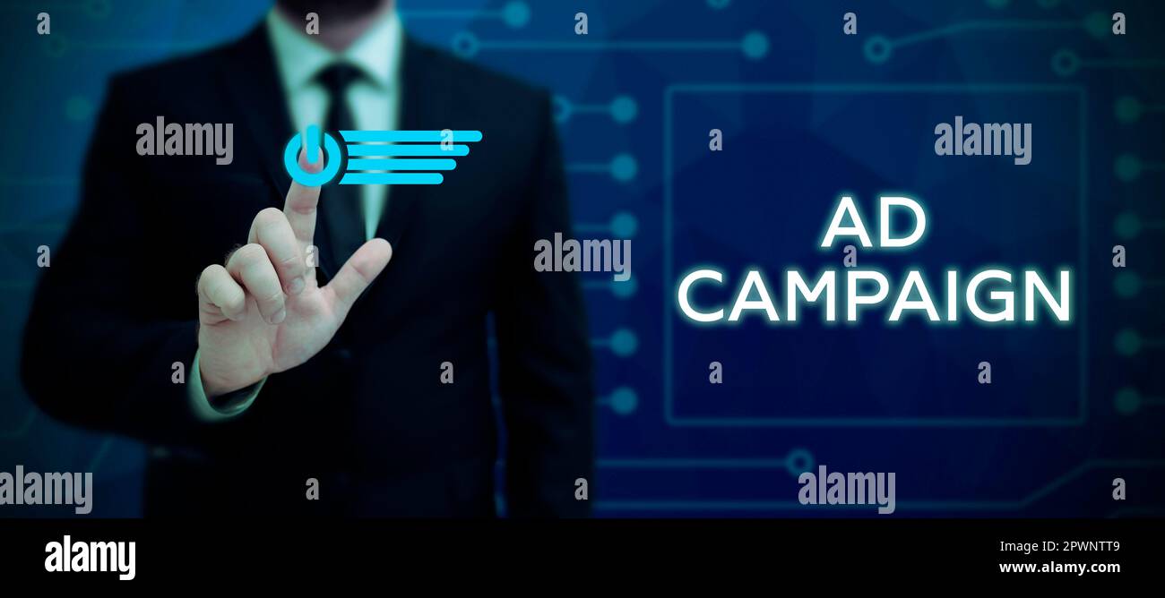 Inspiration showing sign Ad Campaign, Word Written on promotion of ...