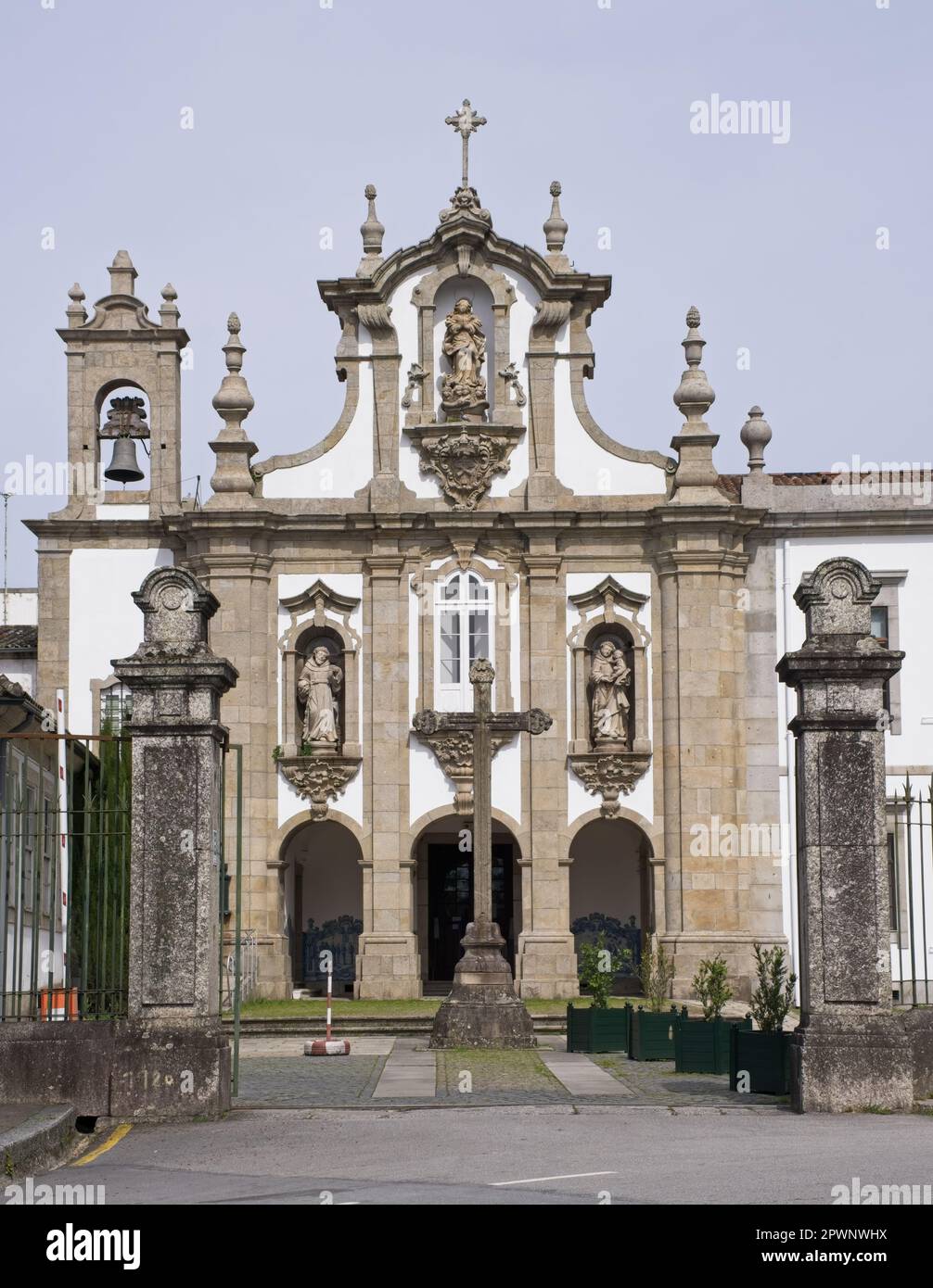 Guimaraes, Portugal - March 19, 2023: The Convent of Santo Antonio dos ...