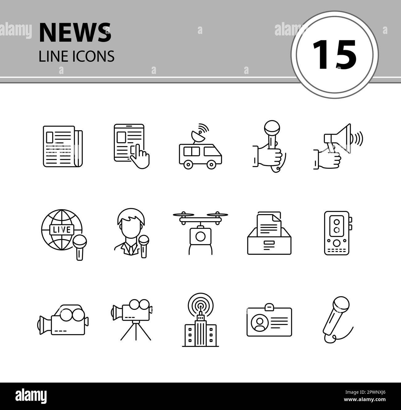 News reporter camera Black and White Stock Photos & Images - Alamy