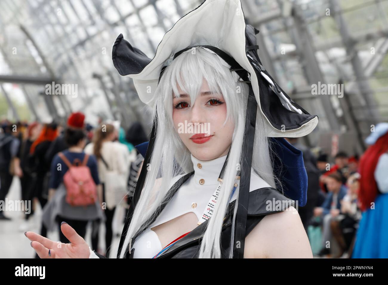 Cosplayer bei der Manga-Comic-Con auf der Leipziger Buchmesse 2023 ...