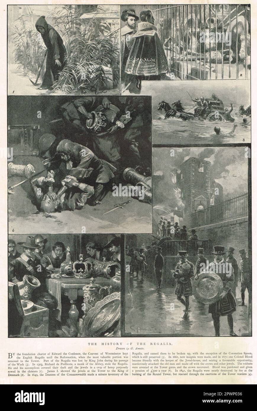 Episodes from the history of the Royal coronation regalia. Including ...