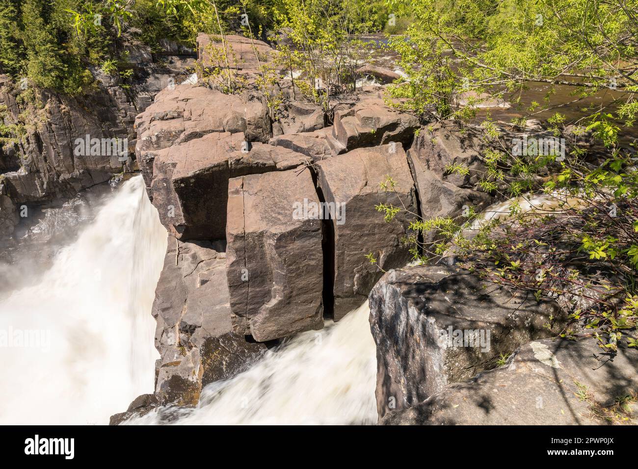 High falls waterfall on hi-res stock photography and images - Alamy