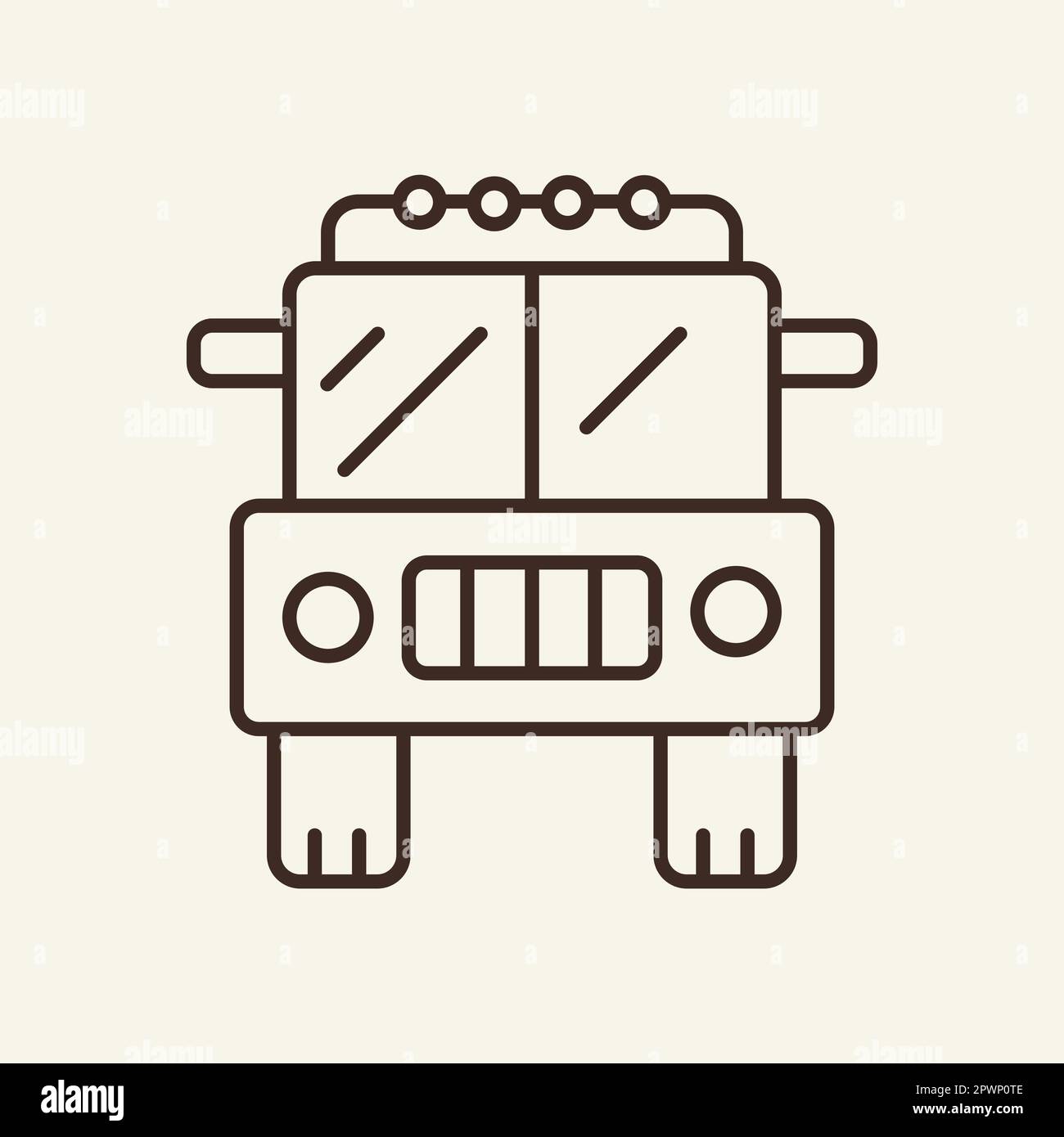 Off road jeep tour Stock Vector Images - Alamy