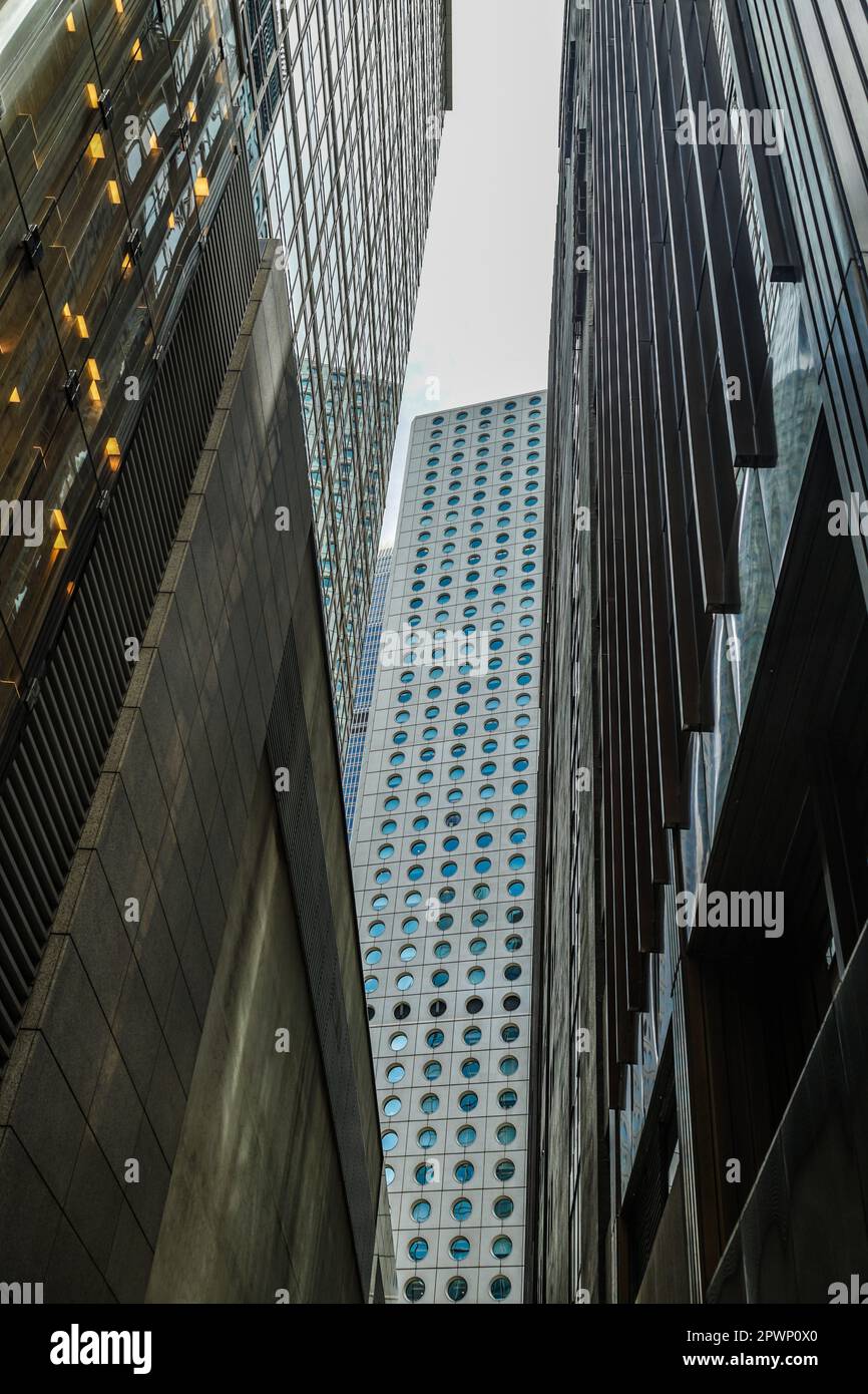 Image of Hong Kongs high-rise building. Shooting Location: Hong Kong ...