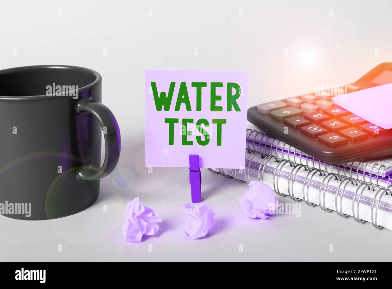 Inspiration showing sign Water Test, Word Written on Sampling of ...