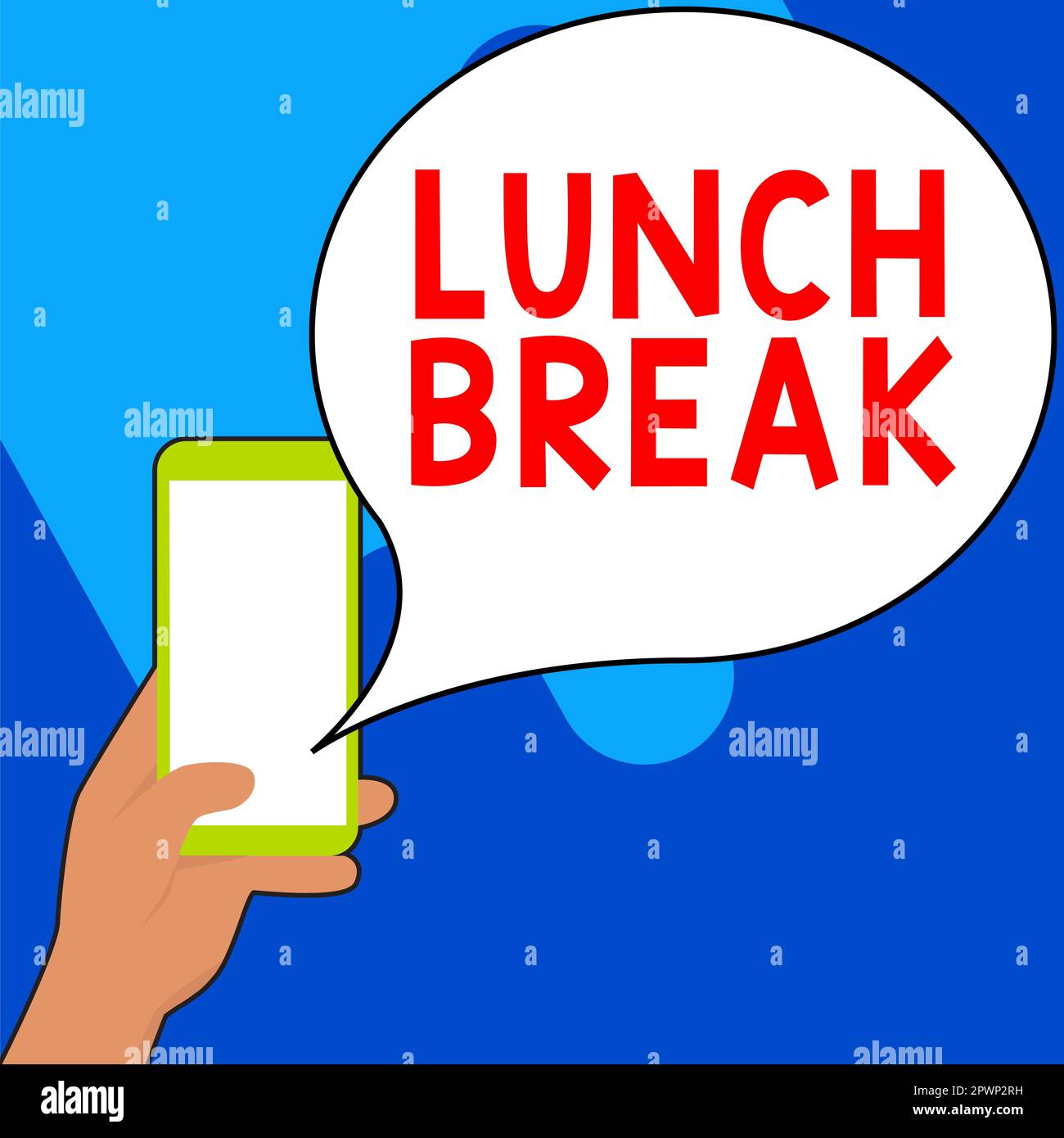 Lunch Break Time Clipart