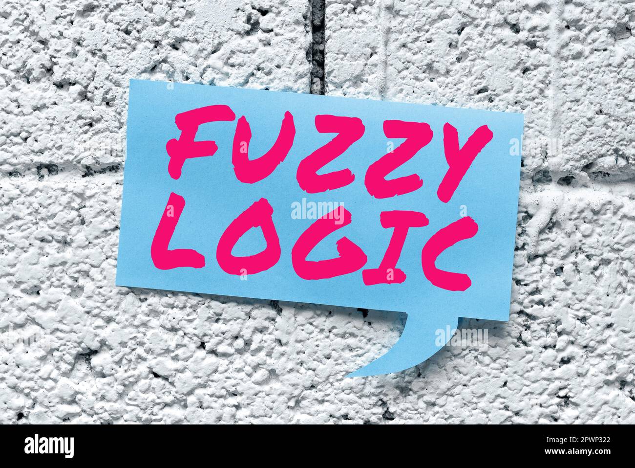 Inspiration showing sign Fuzzy Logic, Concept meaning system in which ...