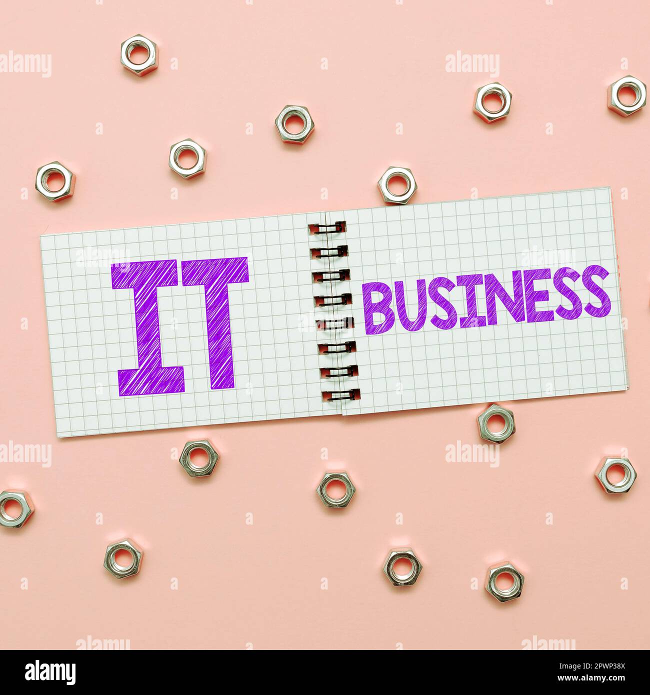 Text showing inspiration It Business, Business concept organization ...