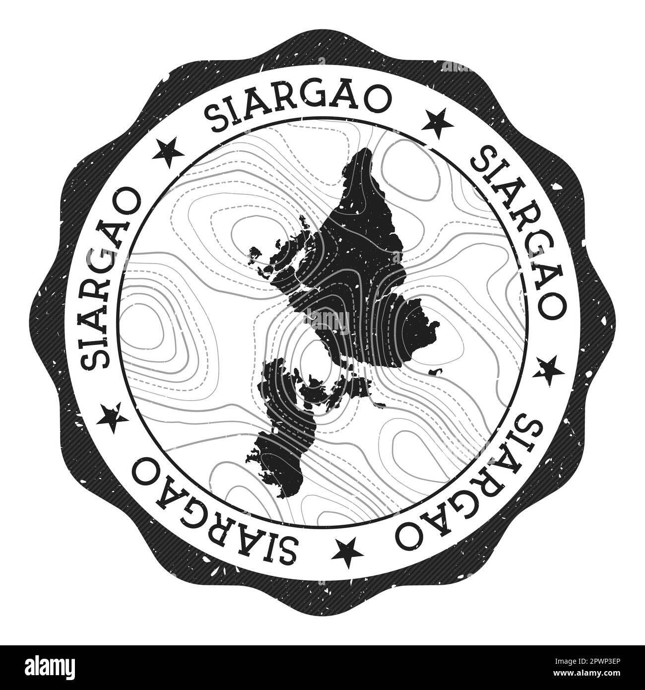 Siargao map hi-res stock photography and images - Alamy
