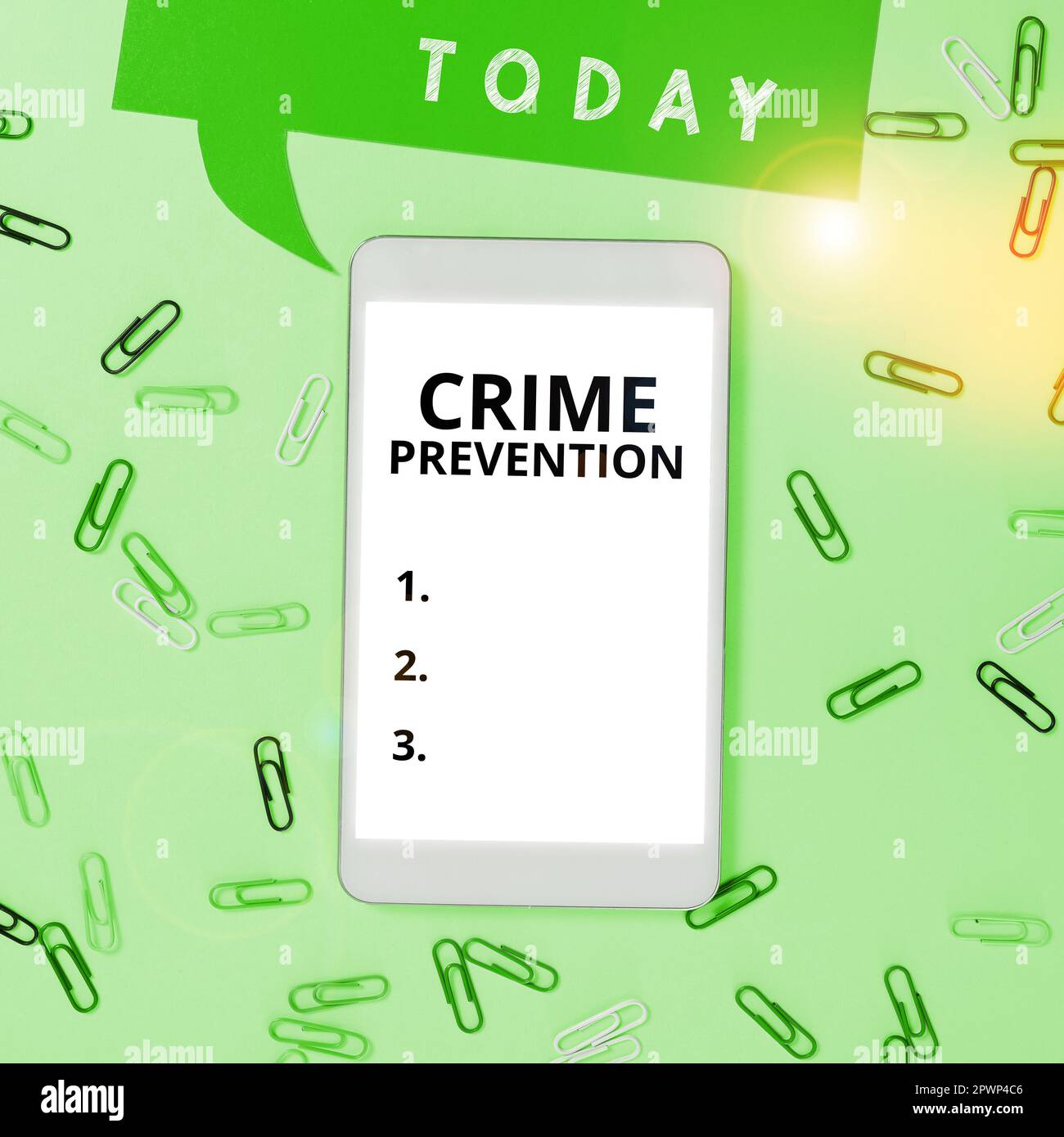 Handwriting text Crime Prevention, Internet Concept Federal Offense ...