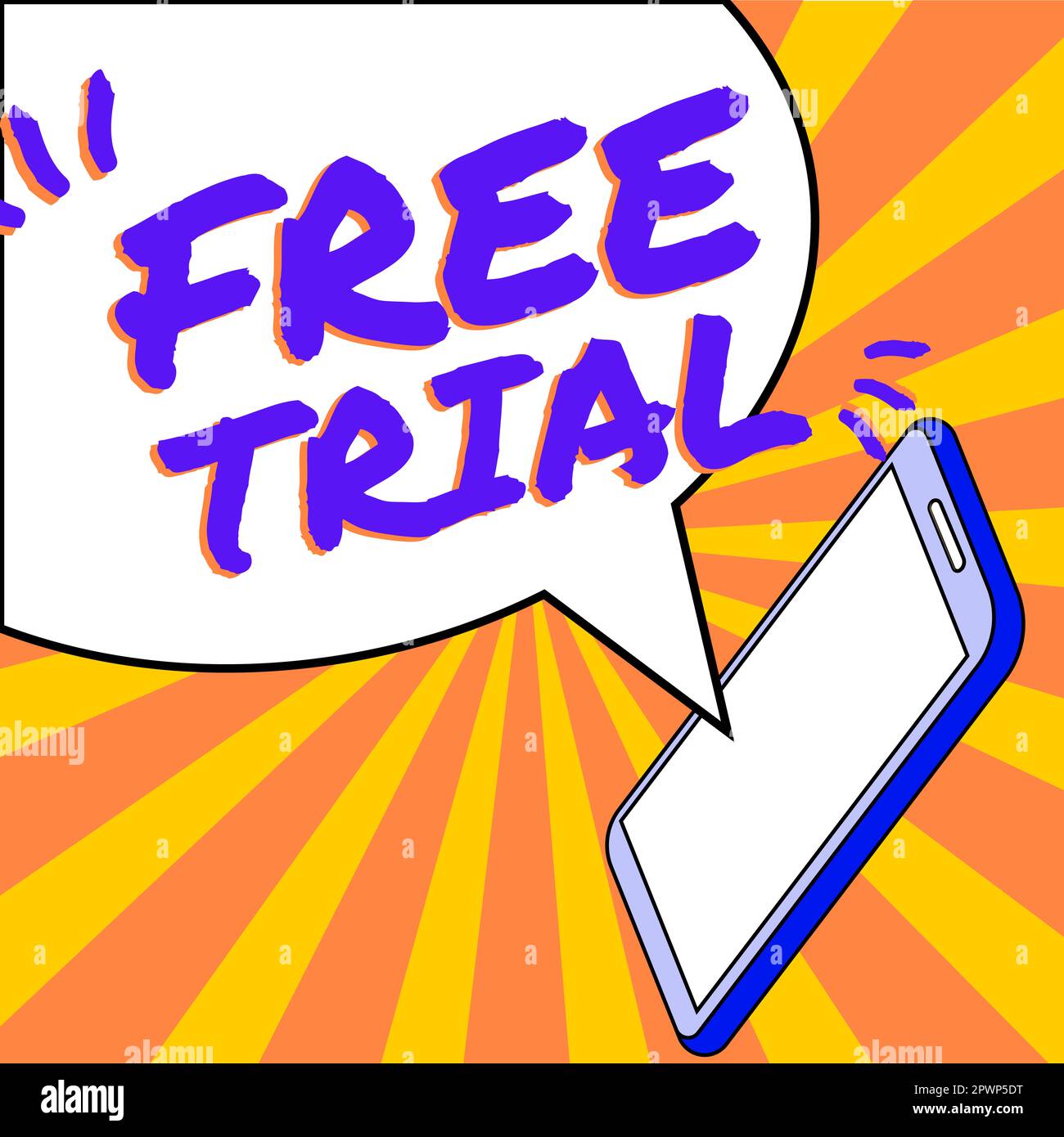 Sign displaying Free Trial, Word for Product or service offered for no ... Sign displaying Free Trial, Word for Product or service offered for no ...
