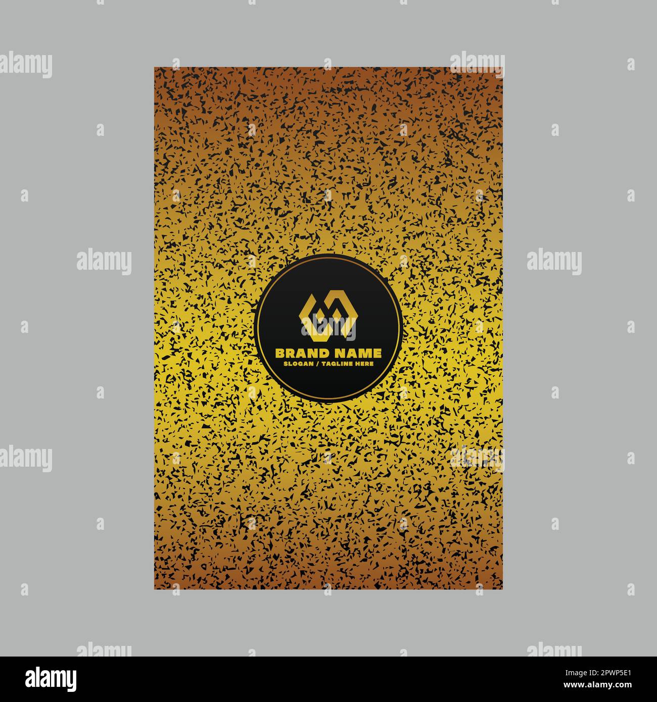 Modern poster with gritty texture style. Editable, resizable, EPS 10 ...