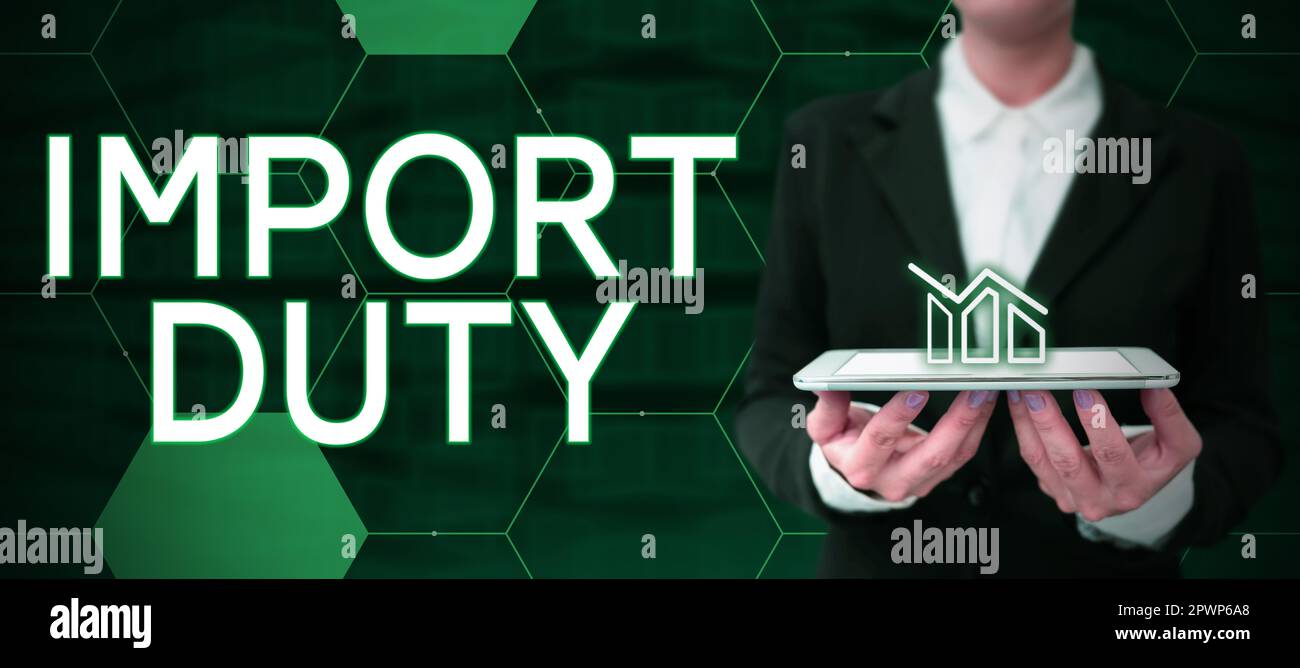 Import duty hi-res stock photography and images - Alamy