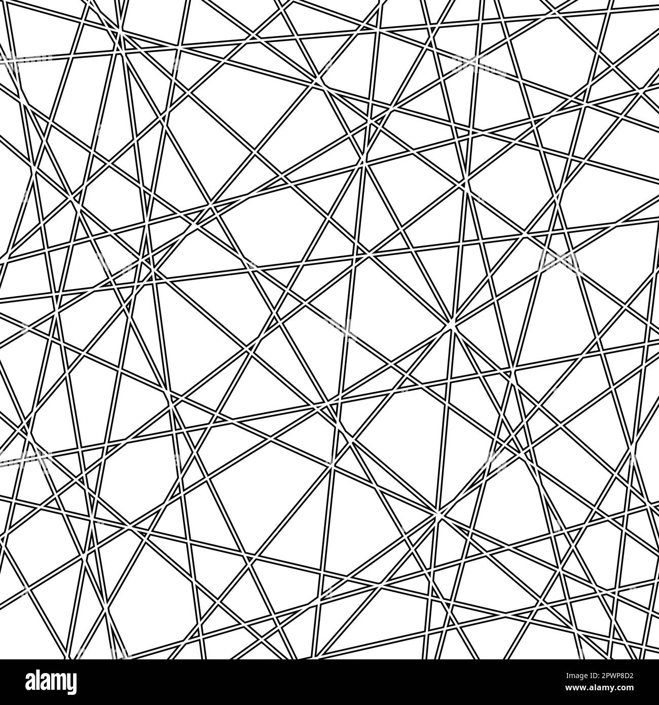 Geometric vector black and white abstract pattern. Geometric modern ...