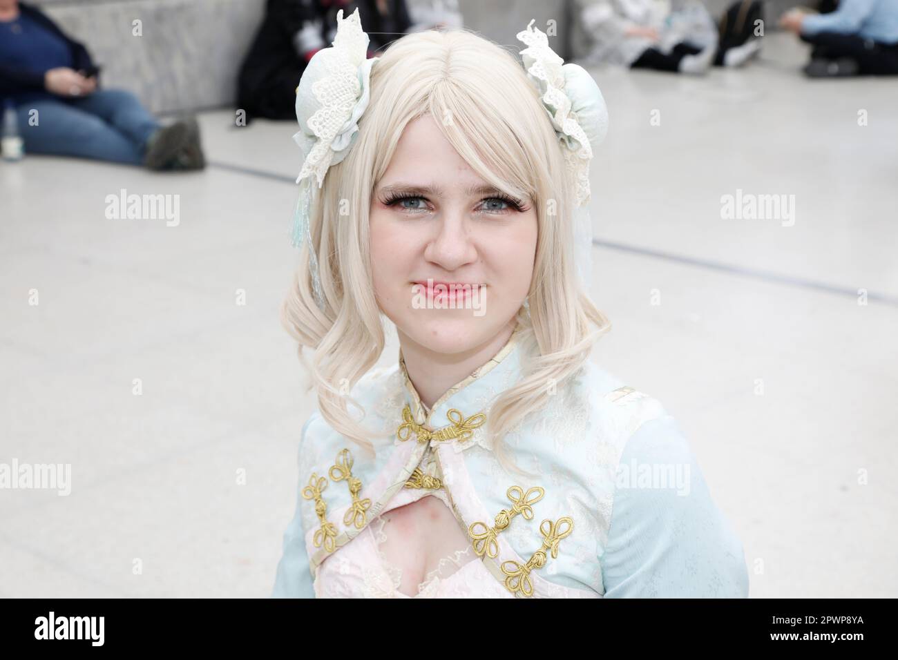 Cosplayer bei der Manga-Comic-Con auf der Leipziger Buchmesse 2023 ...