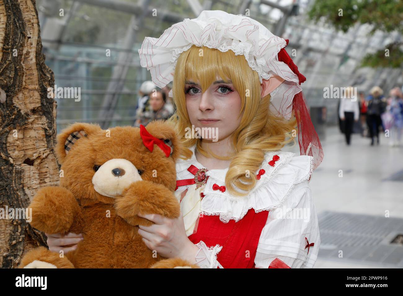 Cosplayer bei der Manga-Comic-Con auf der Leipziger Buchmesse 2023 ...