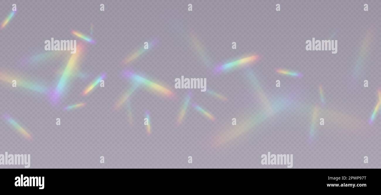 Rainbow glow blur iridescent flare hi-res stock photography and images ...