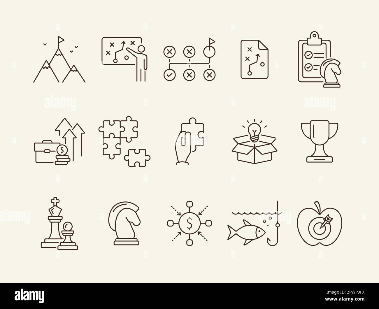 Advanced training icon set Stock Vector Image & Art - Alamy