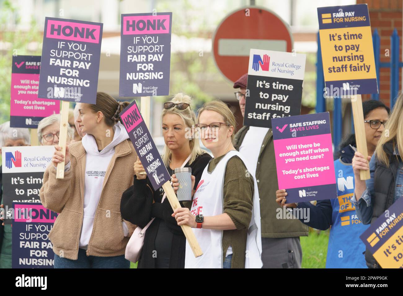 York, UK. May 1st 2023, York Hospital, Nth Yorkshire. Despite ...