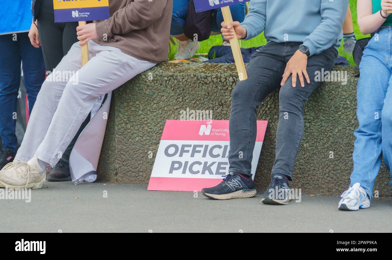 York, UK. May 1st 2023, York Hospital, Nth Yorkshire. Despite ...