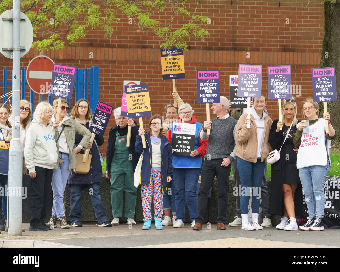 York, UK. May 1st 2023, York Hospital, Nth Yorkshire. Despite ...