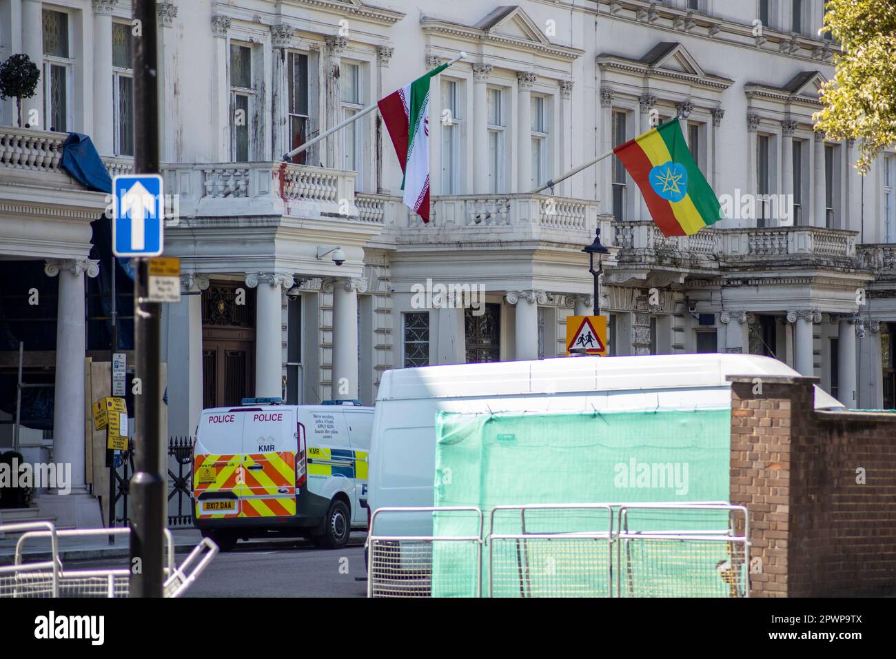 The Metropolitan Police are guarding the Islamic Republic of Iran's ...