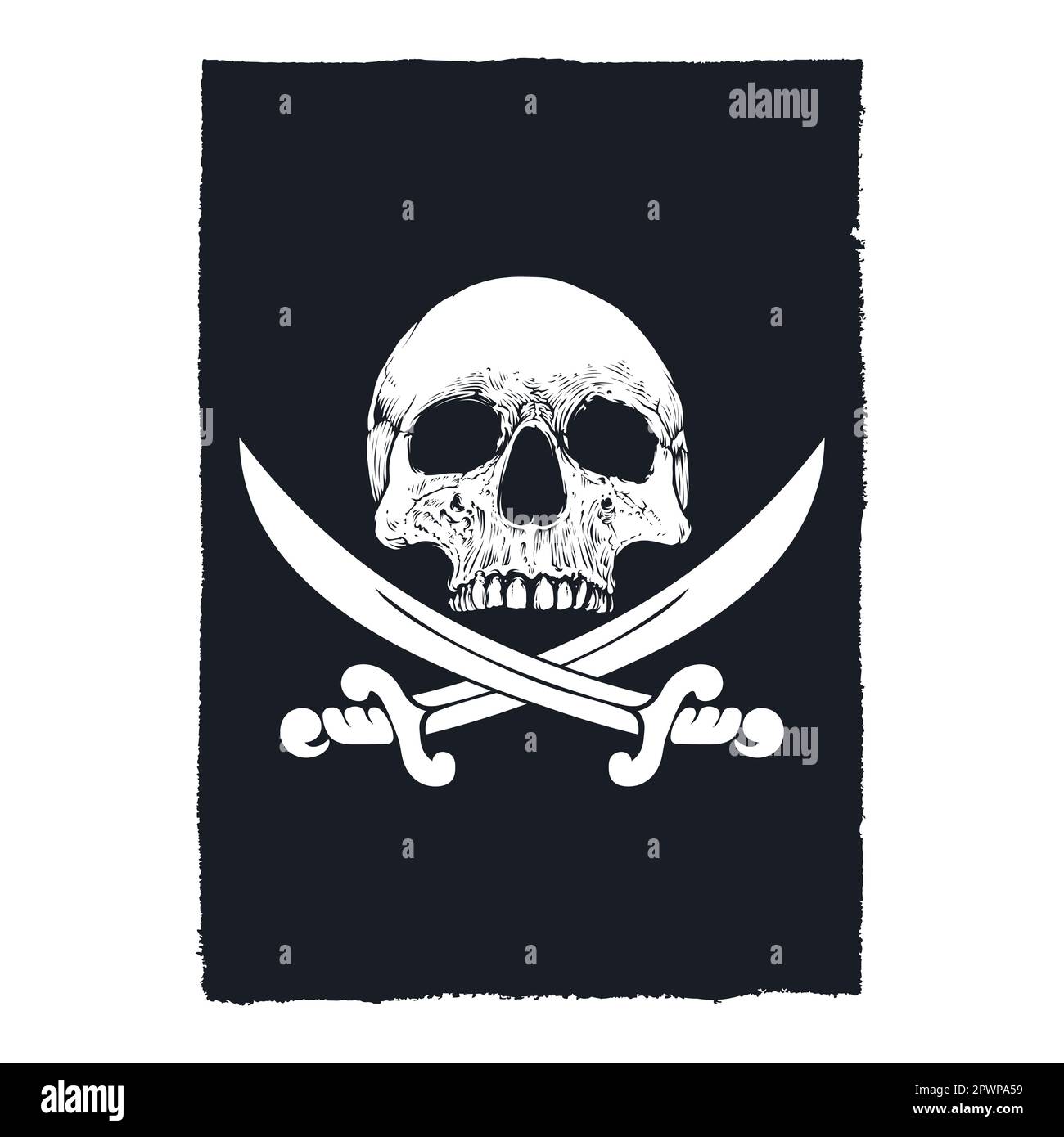 Sword and skull design vector. Editable, resizable, EPS 10, vector ...