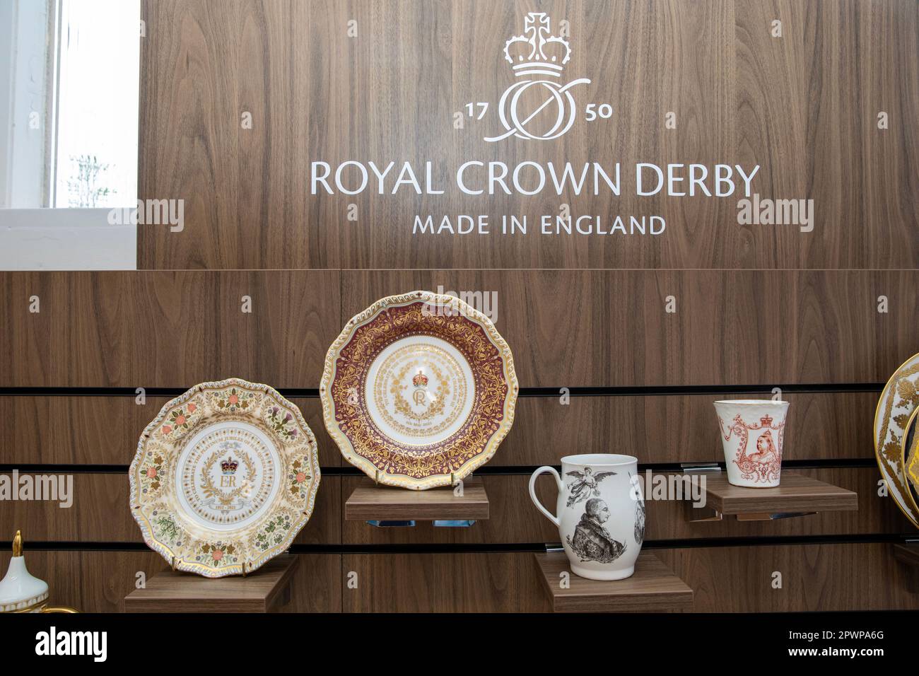 A plate made to honour the Coronation of Kings Charles III by the Royal ...