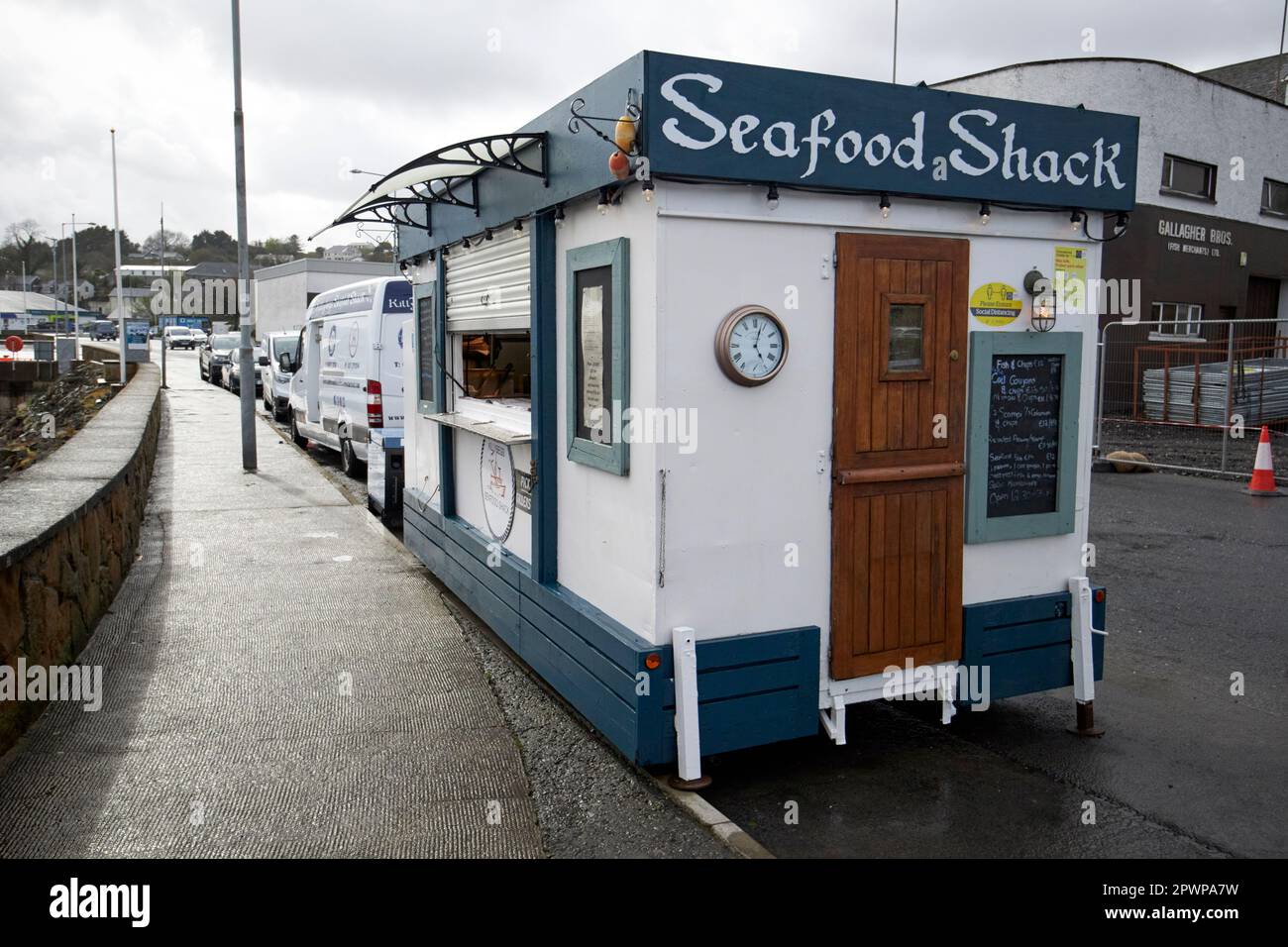 seafood shack killybegs harbour county donegal republic of ireland ...