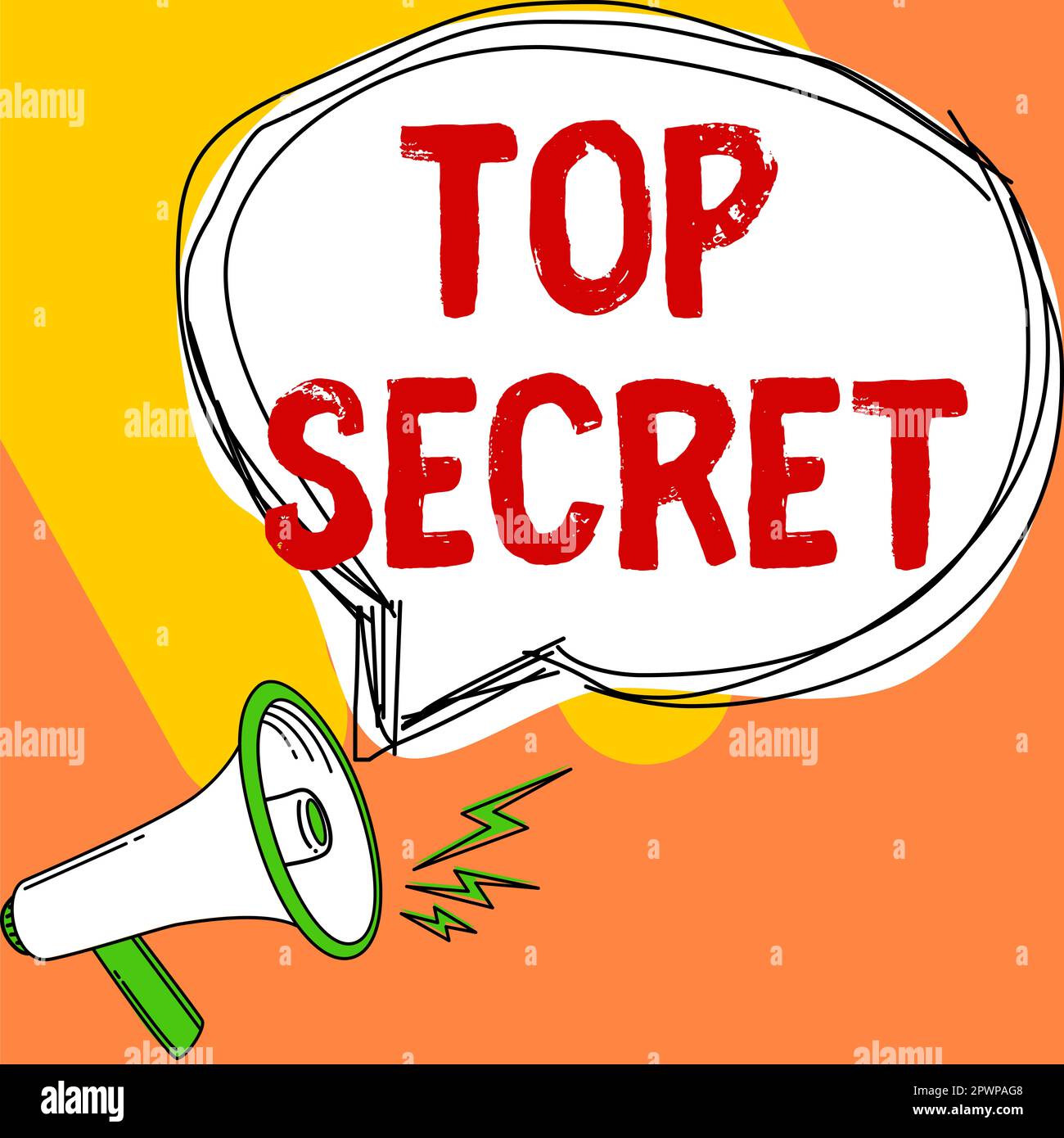 Inspiration showing sign Top Secret, Business showcase telling someone ...
