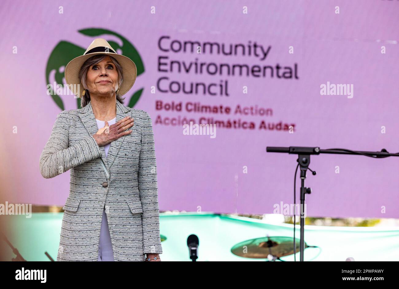 Santa Barbara, USA. 30th Apr, 2023. Jane Fonda joins the Community ...