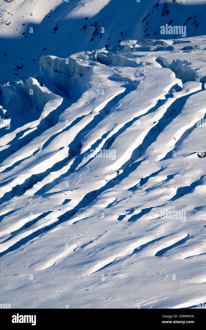 Glacier structures photographed from above Stock Photo - Alamy