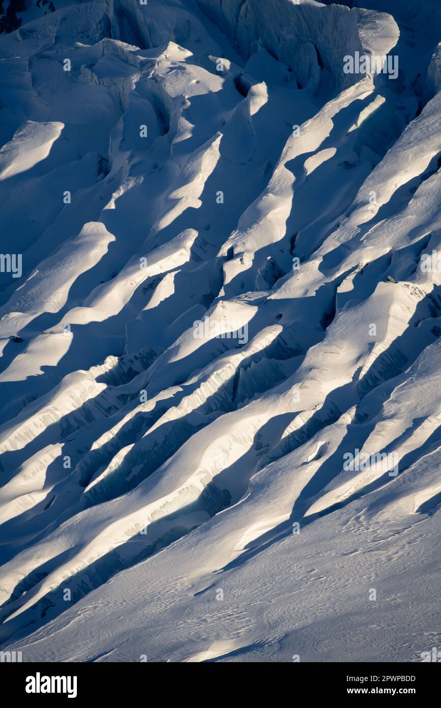 Glacier structures photographed from above Stock Photo - Alamy