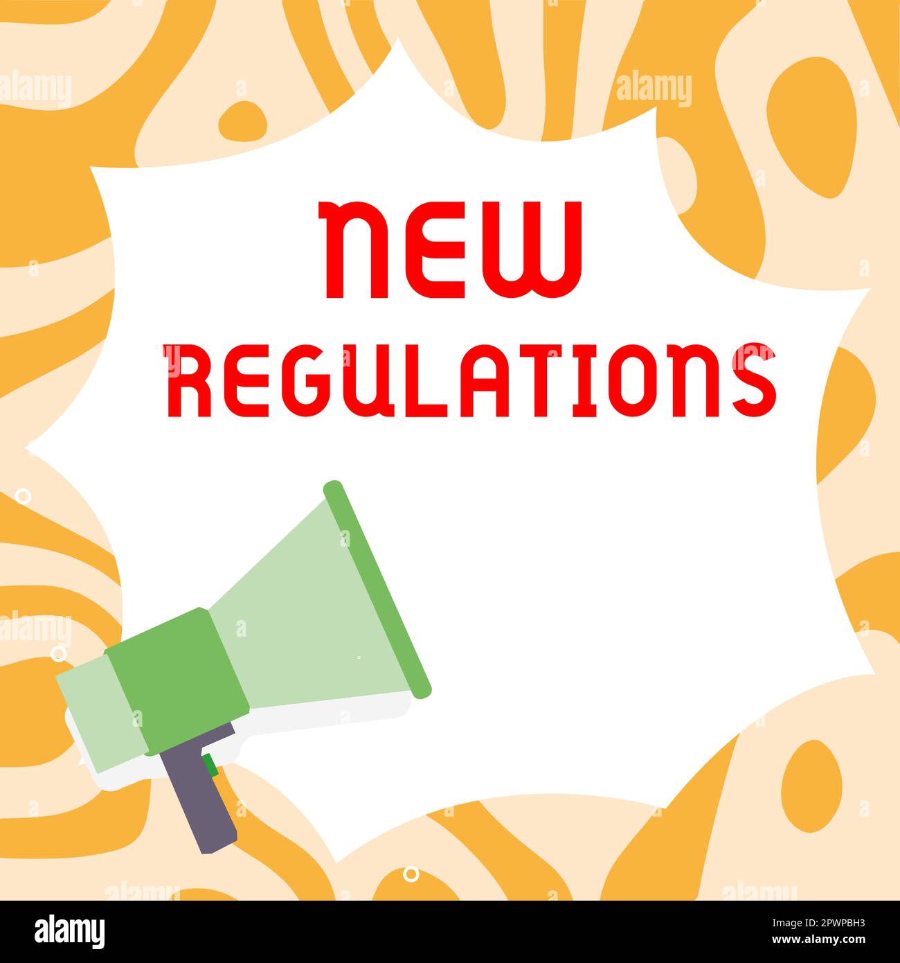 Hand writing sign New Regulations, Business concept Regulation ...