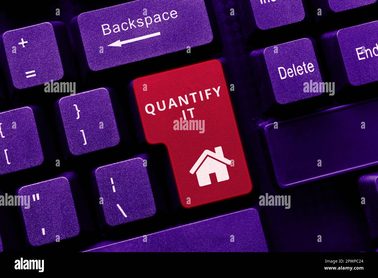 Conceptual caption Quantify It, Conceptual photo Measure the size or ...