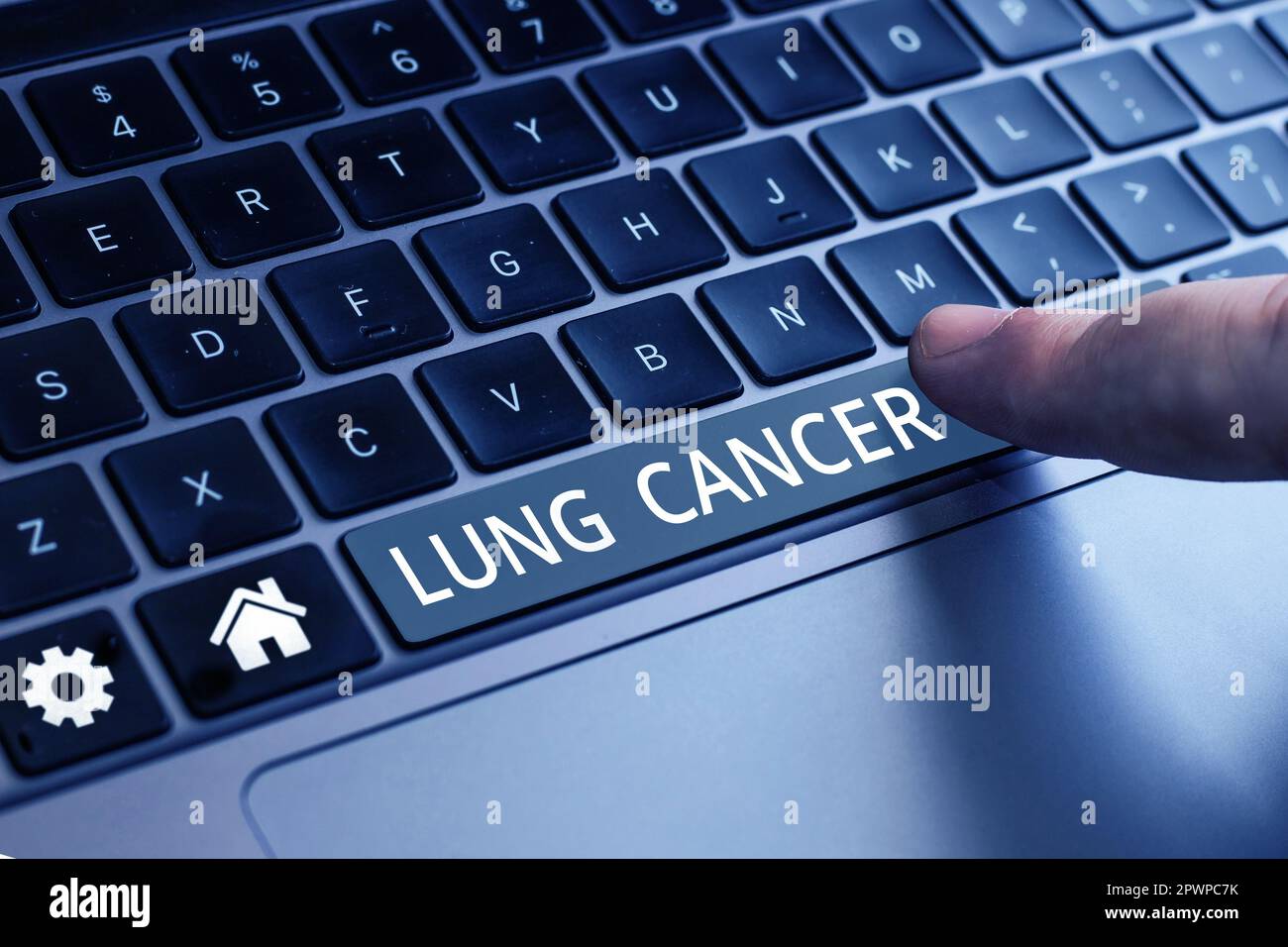 Inspiration showing sign Lung Cancer, Internet Concept Uncontrolled ...