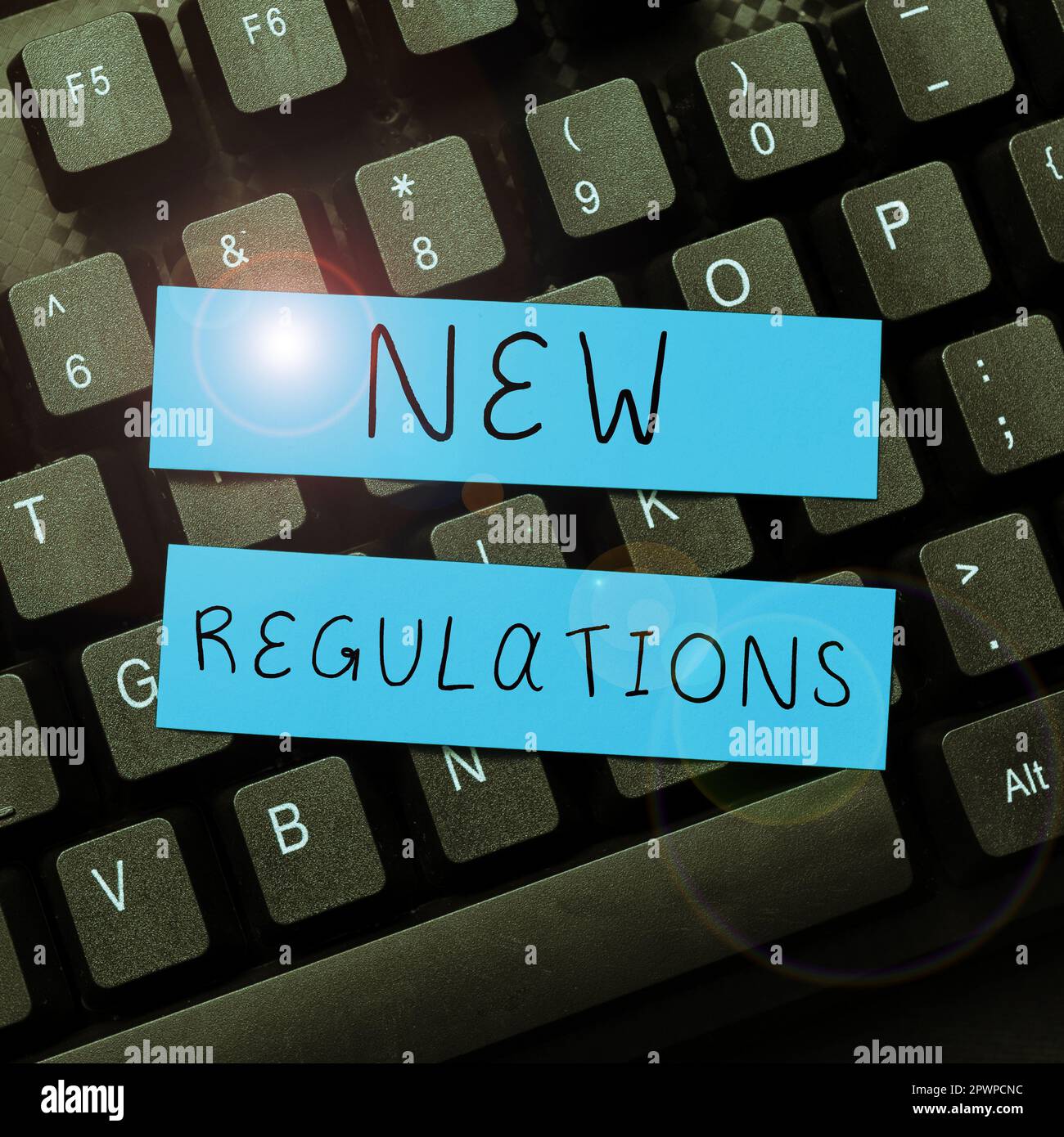 Text showing inspiration New Regulations, Conceptual photo Regulation ...