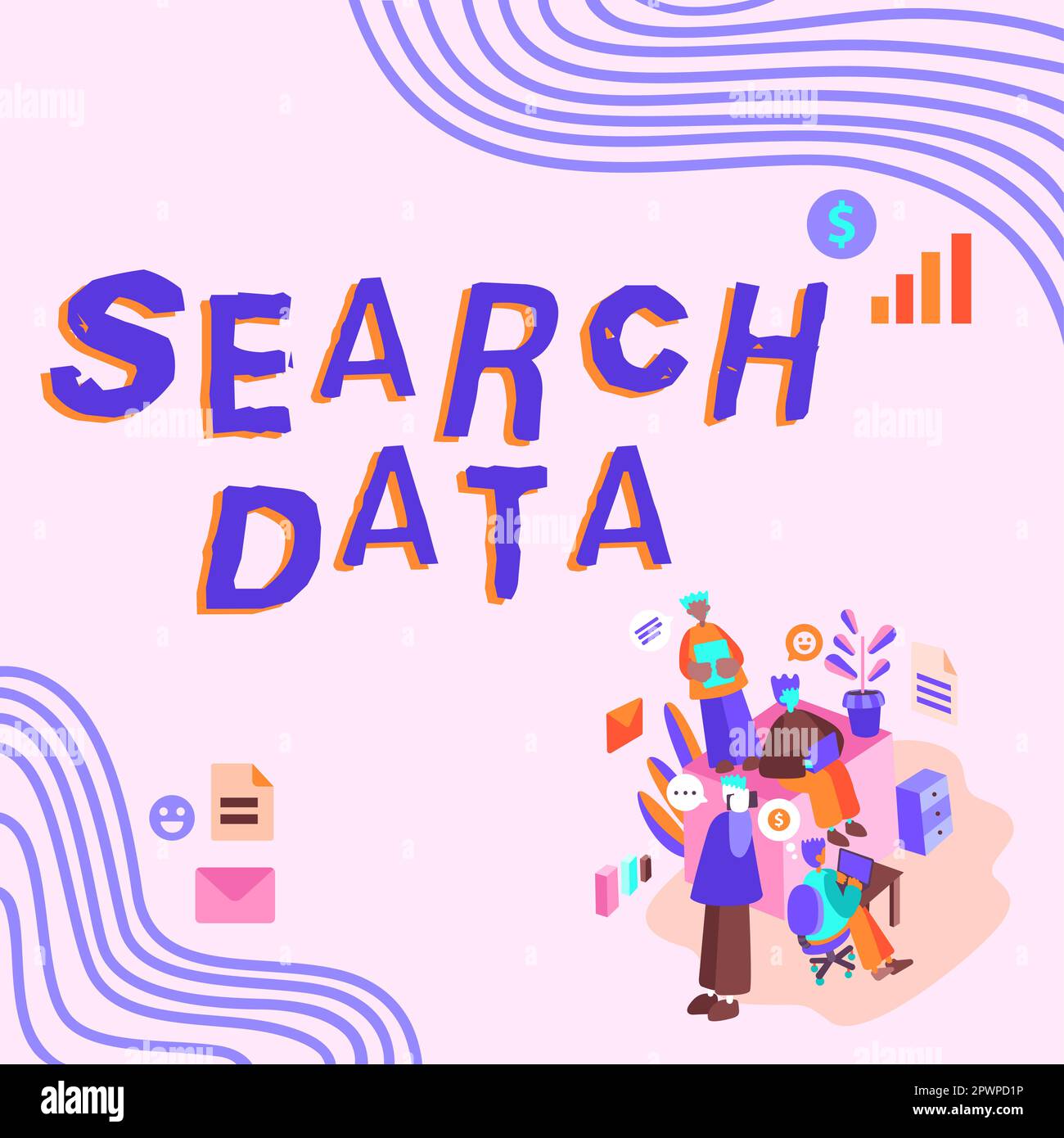 Handwriting text Search Data, Word for efficient retrieval of specific items from a set of items ...