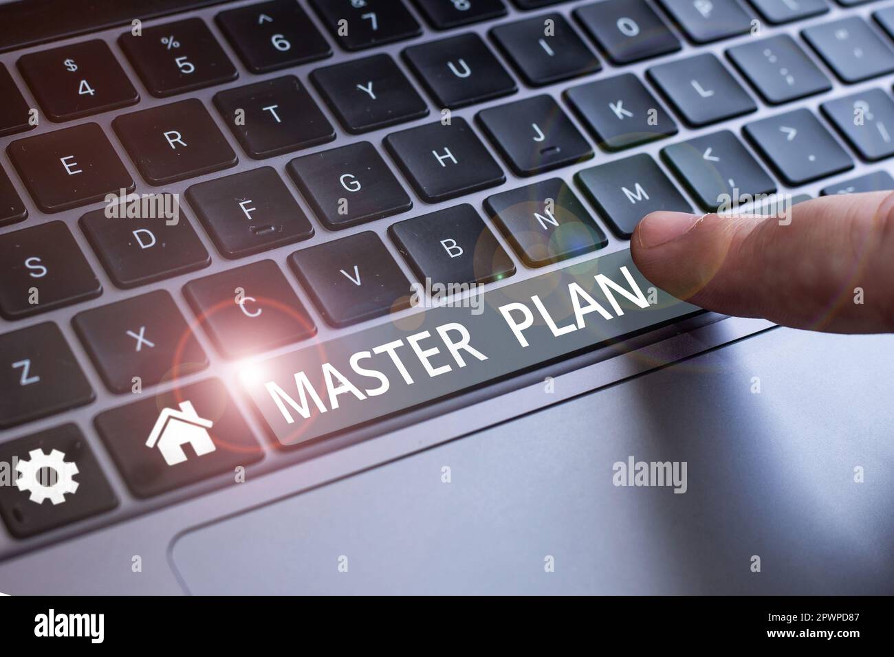 Inspiration showing sign Master Plan, Conceptual photo dynamic long ...